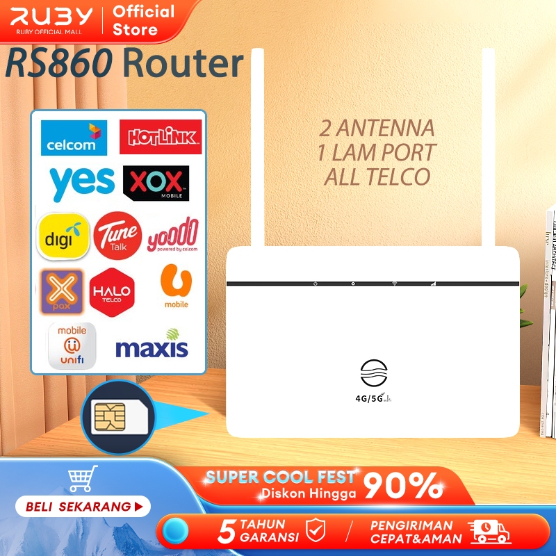 Jual Modem 5G Router wifi Modem Unlimited WiFi SIM Card Router LTE ...
