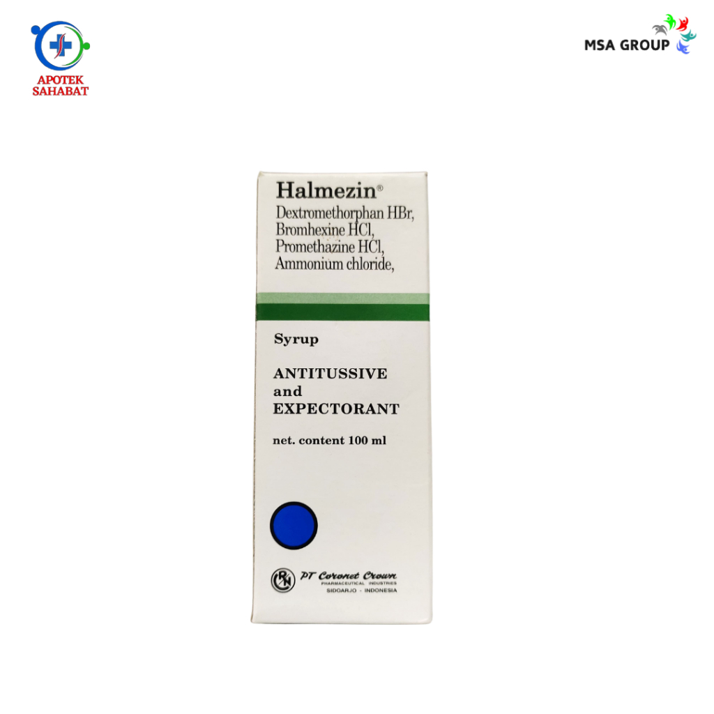 Jual Halmezin sirup 100 ml ( obat batuk kering & berdahak ) | Shopee ...
