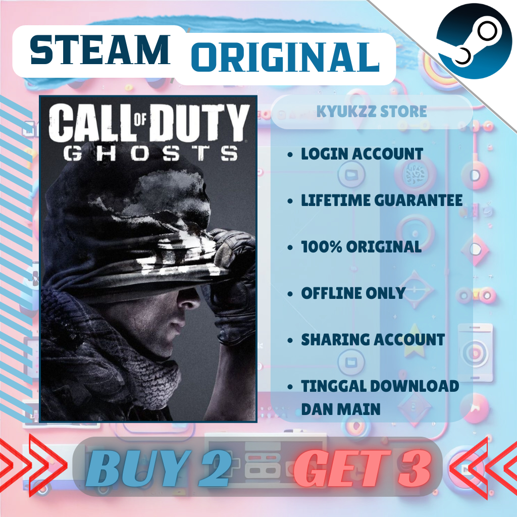 Jual Call of Duty Ghosts GAME PC ORIGINAL | Shopee Indonesia