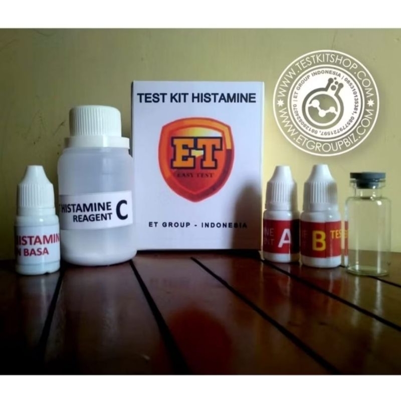 Jual Test Kit Histamin - Alat Uji Cepat Histamine - Testkit ET (Easy ...