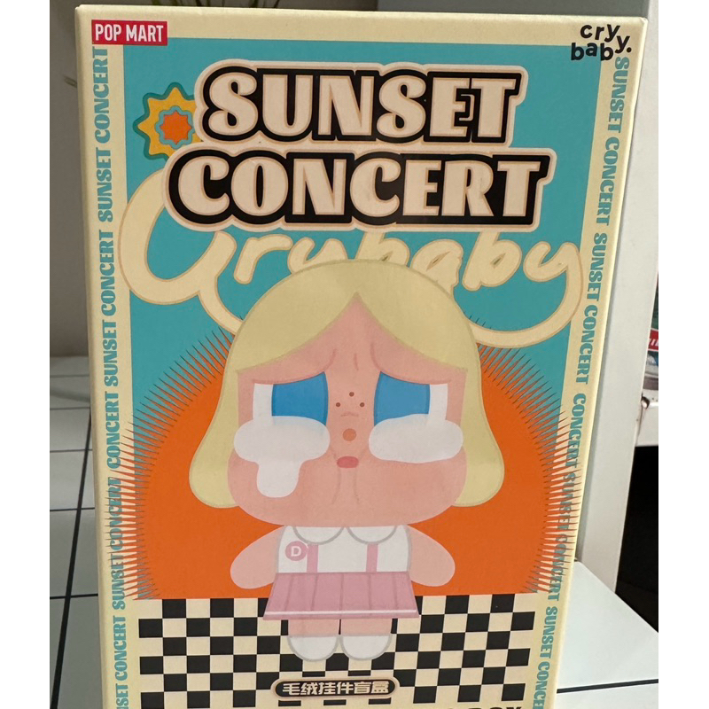 Jual Pop Mart Cry Baby Sunset Concert Selected Original Plush Pendant ...