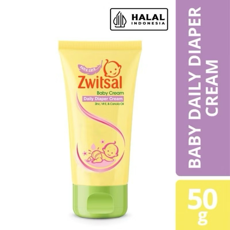 Jual Zwitsal Baby Cream Extra Care with Zinc 50 ML | Shopee Indonesia