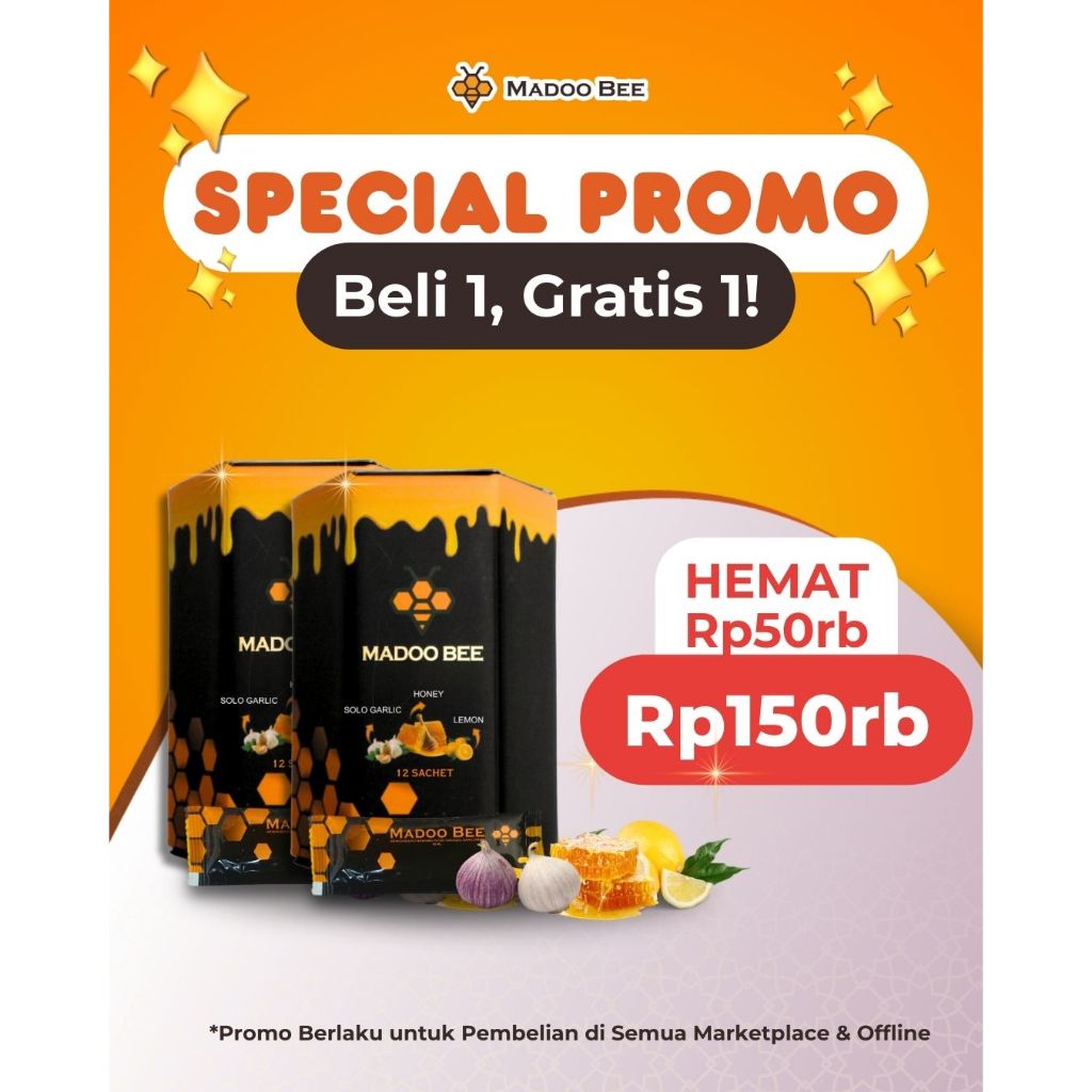 Jual Paket promo starter box Beli 1 Gratis 1 | madoobee | Shopee Indonesia