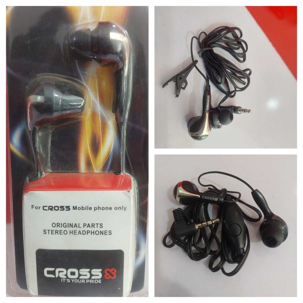 Jual EARPHONE CROSS (tanpa kemasan) | Shopee Indonesia