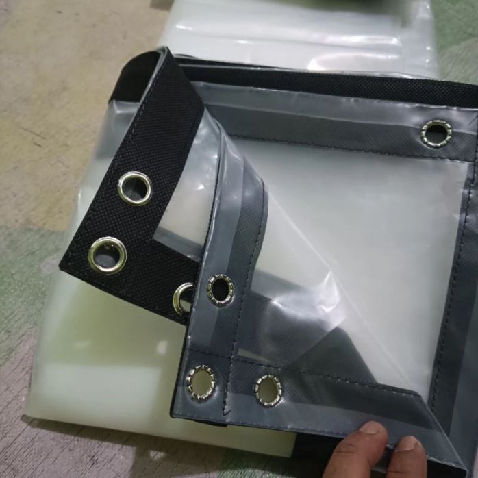 Jual Terpal Bening / tirai plastik uv 100% original tebal Lebar 4 Meter ...