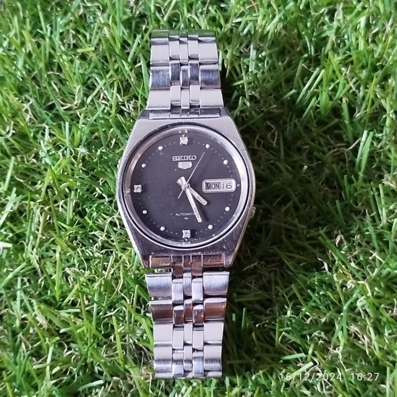 Jual jam tangan pria vintage SEIKO 5 automatic 7009-3090 langka | Shopee Indonesia