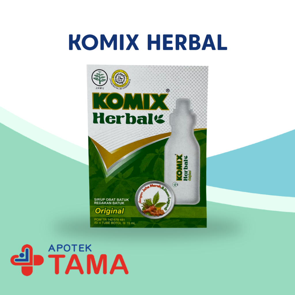 Jual Komix Herbal Original Isi 4 Botol | Shopee Indonesia