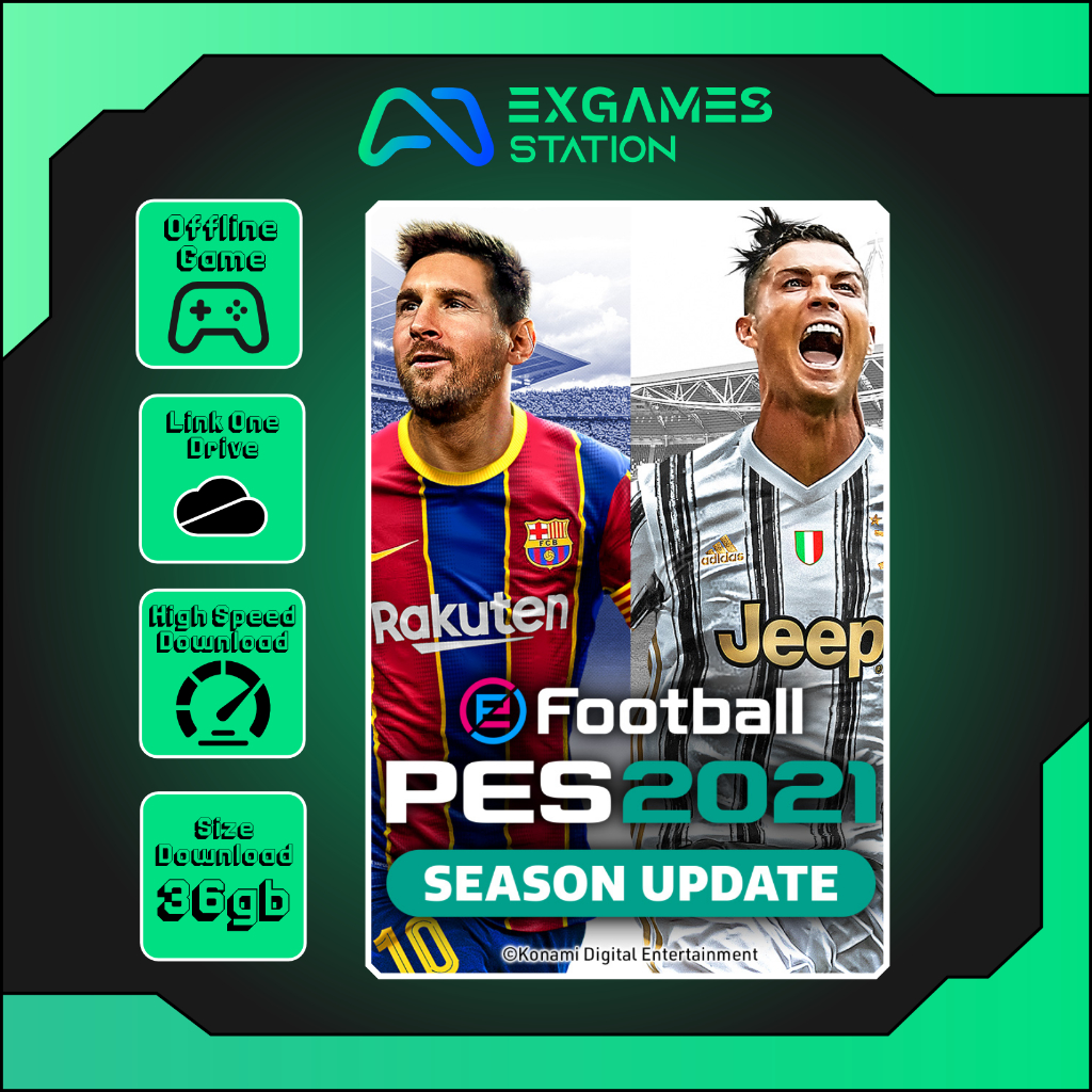 Jual eFootball PES 2021-CPY | Game Offline Seru PC Dan Laptop | Shopee ...
