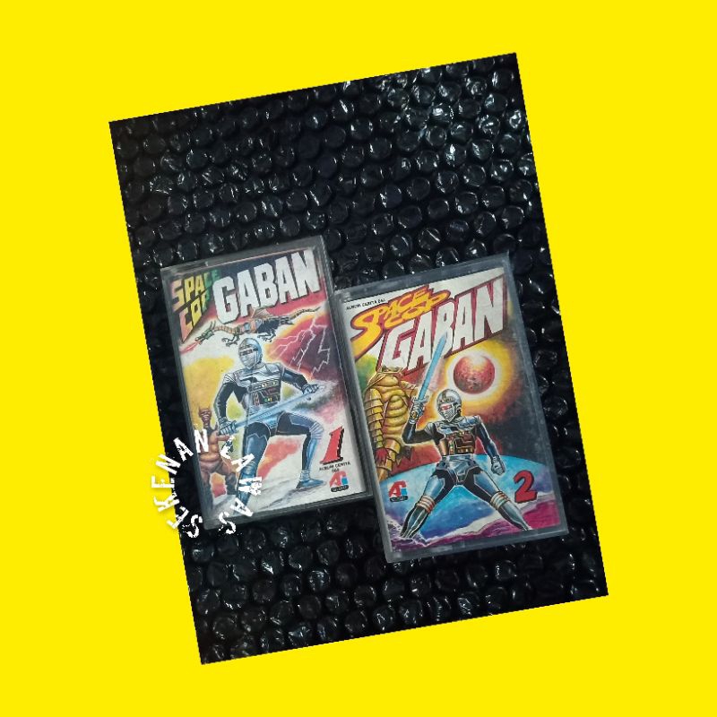 Jual Kaset Cerita Anak Space Cop Gaban Vol. 1 & 2 (Cover Agak Lawas) | Shopee Indonesia