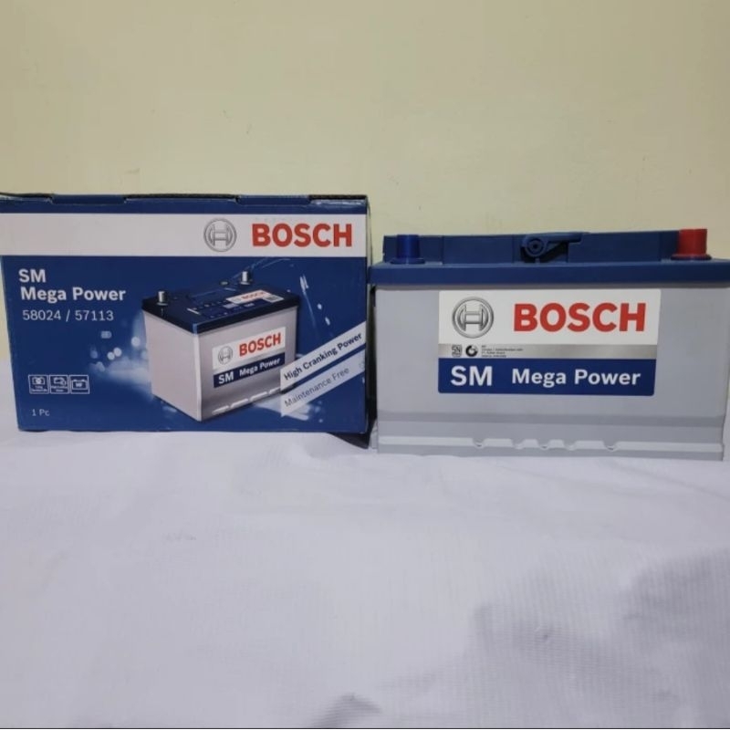 Jual Aki Mobil Toyota Fortuner VRZ Diesel Innova Reborn Diesel 58024 Bosch Aki Kering Original ...