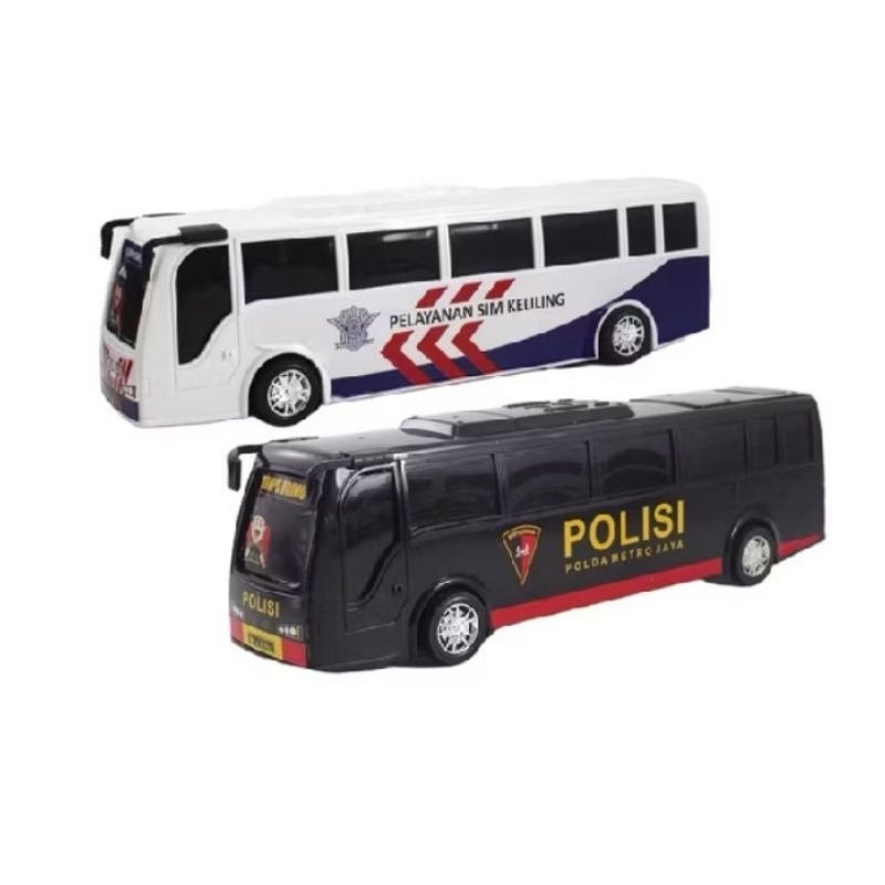 Jual Rkc Bis Polisi SIM Keliling Bus Polisi Mobil Polisi 37 Cm / Bus ...