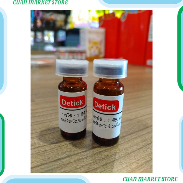 Jual Detick Obat Kutu Kucing Anjing Detic Detik 1ml 2ml 3ml flea and ...