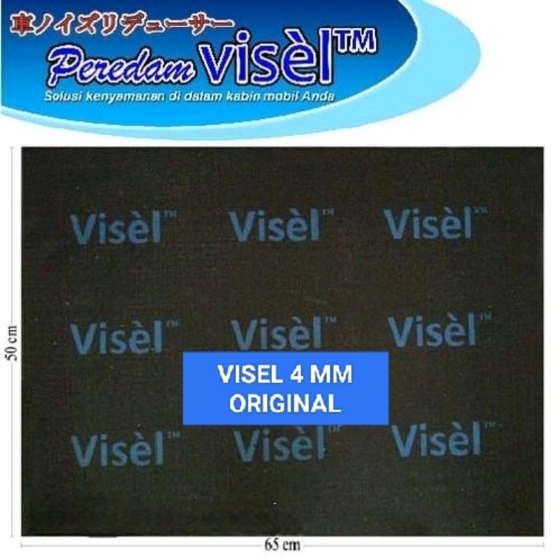 Jual Peredam Aspal VISEL 4 MM ORIGINAL Asphalt Akustik Acoustic ...