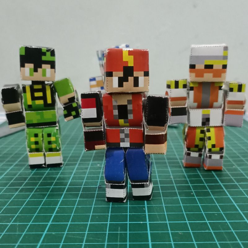 Jual Papercraft Karakter Boboiboy | Kreatifitas Anak | Shopee Indonesia