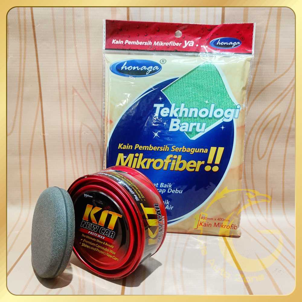 Jual Poles Body KIT Paste Wax New Car merah 225gr 10659bk | Shopee ...