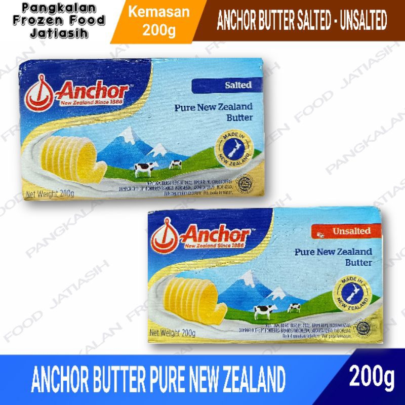 Jual Anchor Butter Pure New Zealand I Salted - Unsalted Butter Anchor I ...