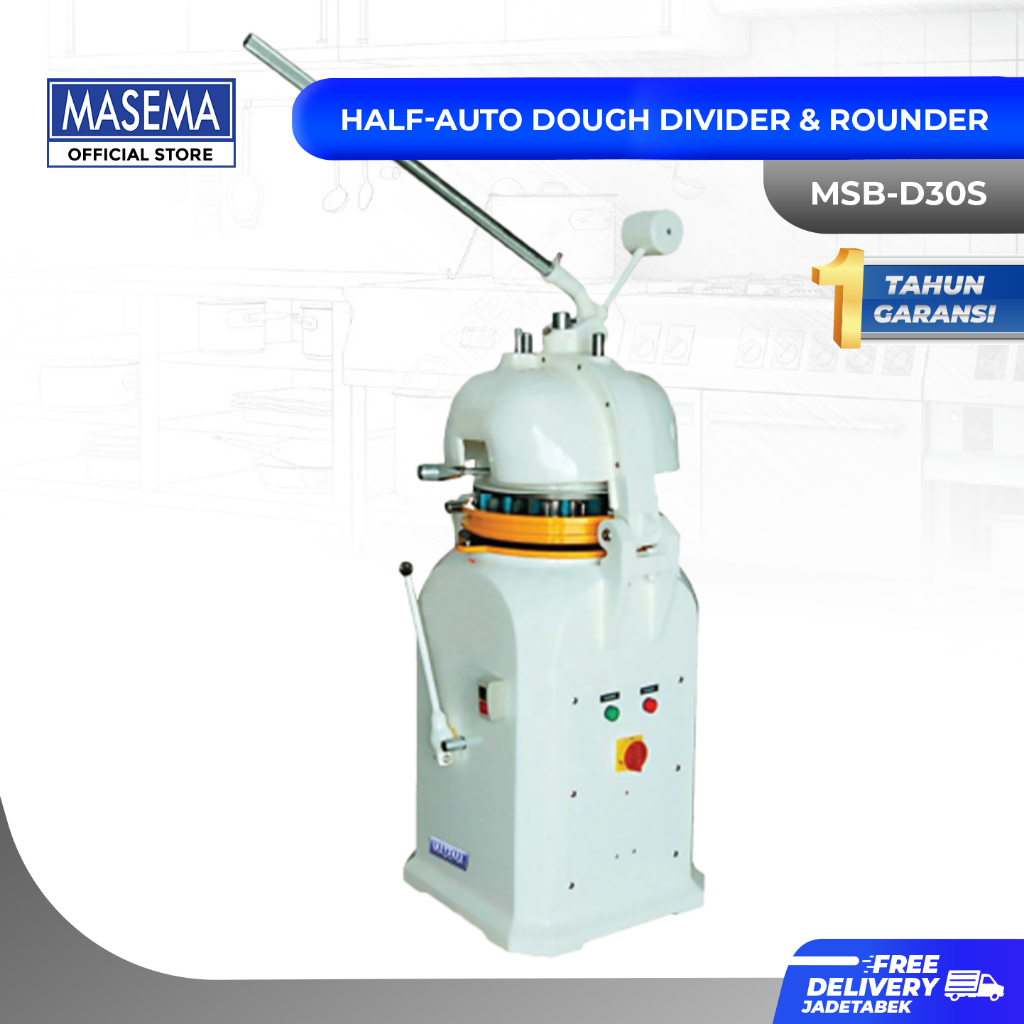 Jual MASEMA HALF AUTO DOUGH DIVIDER & ROUNDER / Pemotong Adonan / Roti ...