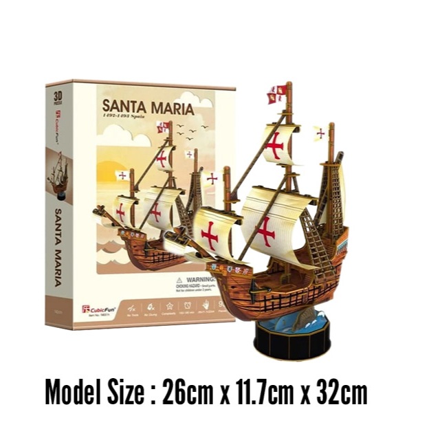 Jual Cubicfun - Cubic Fun - 3D Puzzle Kapal Warship | Shopee Indonesia