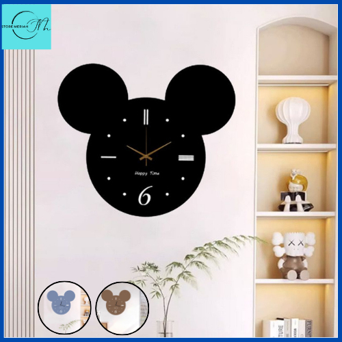 Jual SM Jam Dinding Mickey Mouse Jam Lucu Hiasan Rumah Unik / Souvenir ...