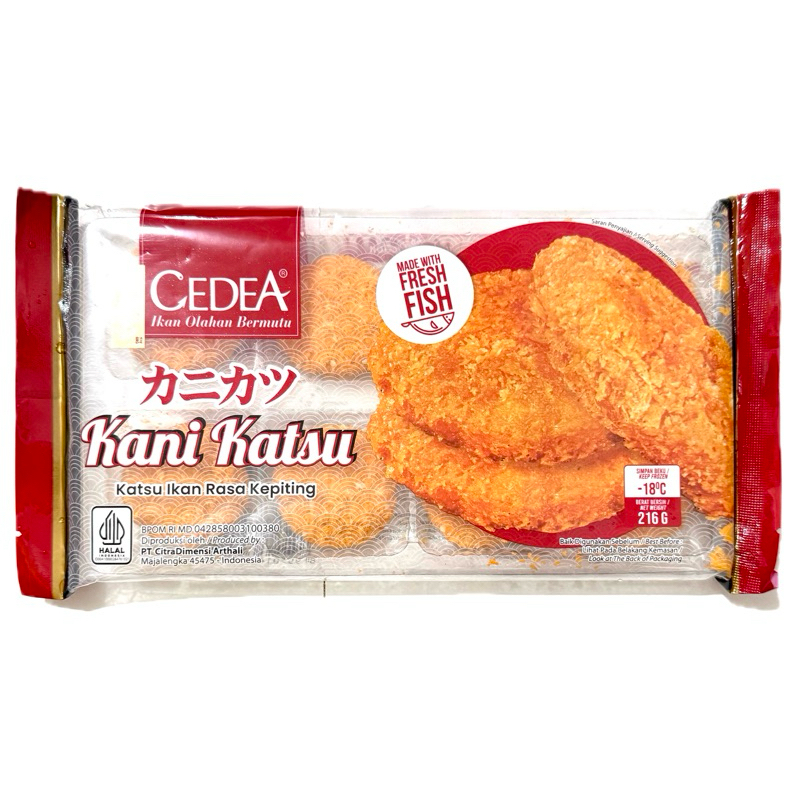 Jual Cedea Kani Katsu Kepiting 216g | Shopee Indonesia