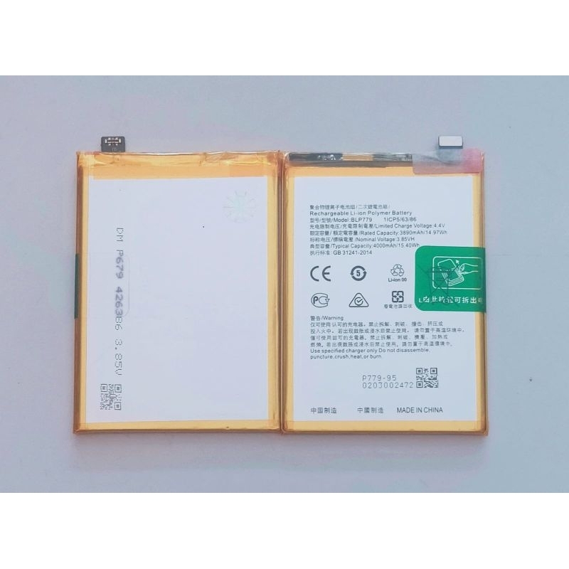 Jual Baterai Batre Battery Oppo A92S/Reno 4F BLP779 | Shopee Indonesia
