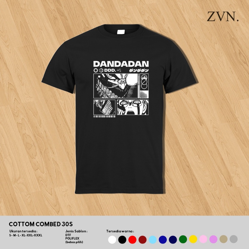 Jual KAOS SABLON KEREN ANIME DANDADAN SERI 1 _ ZVN | Shopee Indonesia