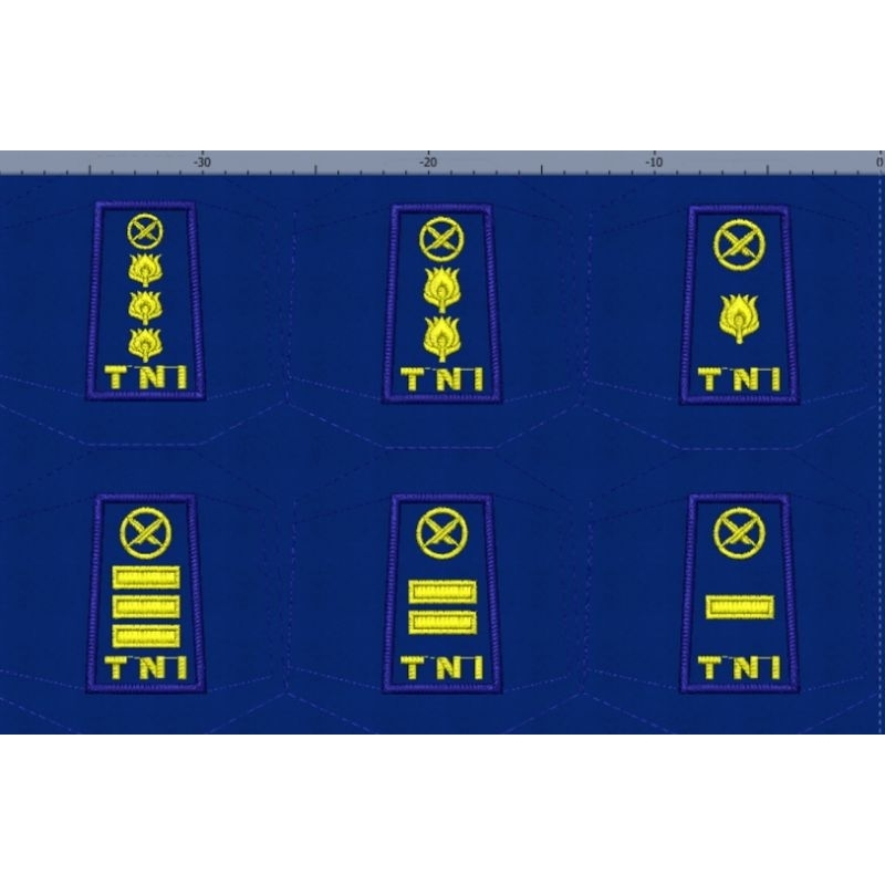 Jual pangkat tph korps adm / administrasi tni au | Shopee Indonesia
