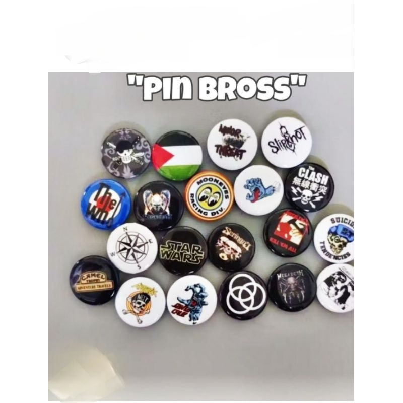 Jual Pin Custom Gambar Ukuran 3,2 cm | Shopee Indonesia