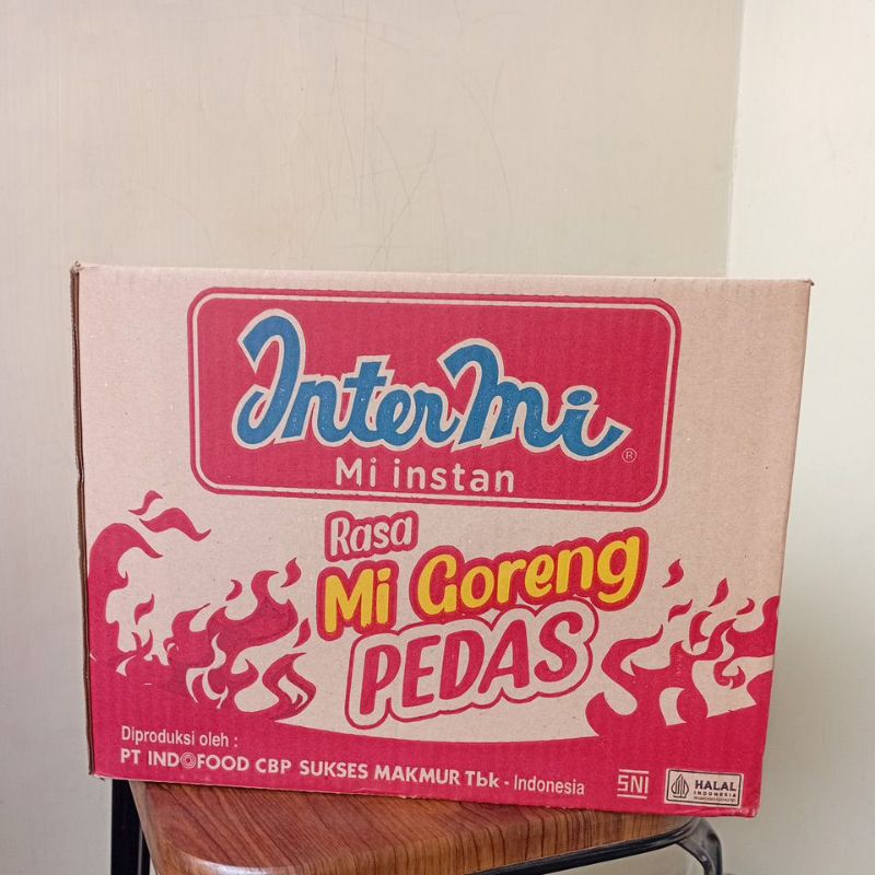 Jual [1 Dus isi 40 Bungkus] INTERMIE GORENG PEDAS | Shopee Indonesia