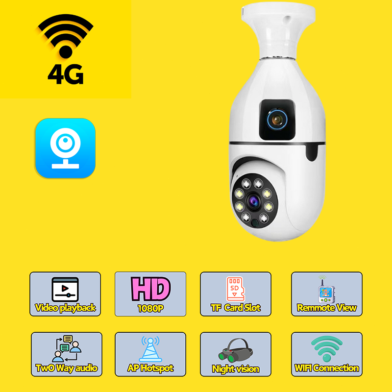 Jual CCTV V380 Pro Wifi Dual Lens Outdoor Auto Tracking Night Vision 2 ...