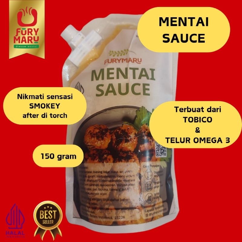 Jual Saos saus Mentai Sauce FURYMARU halal mentaiko untuk Dimsum mentai ...