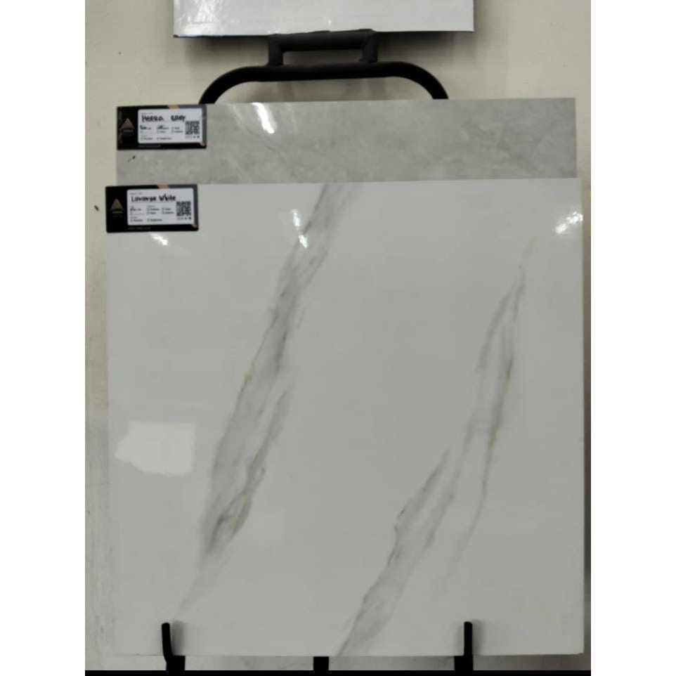 Jual GRANIT LANTAI CORAK MARMER UKURAN 60X60X | ARNA LAVANYA WHITE 60X60 | Shopee Indonesia