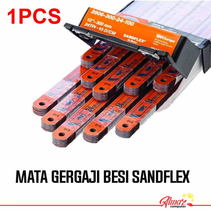 Jual Mata Gergaji Besi Sandflex MUMS Flexible 18T 24T 12 Inch 18 & 24 TPI BJA | Shopee Indonesia