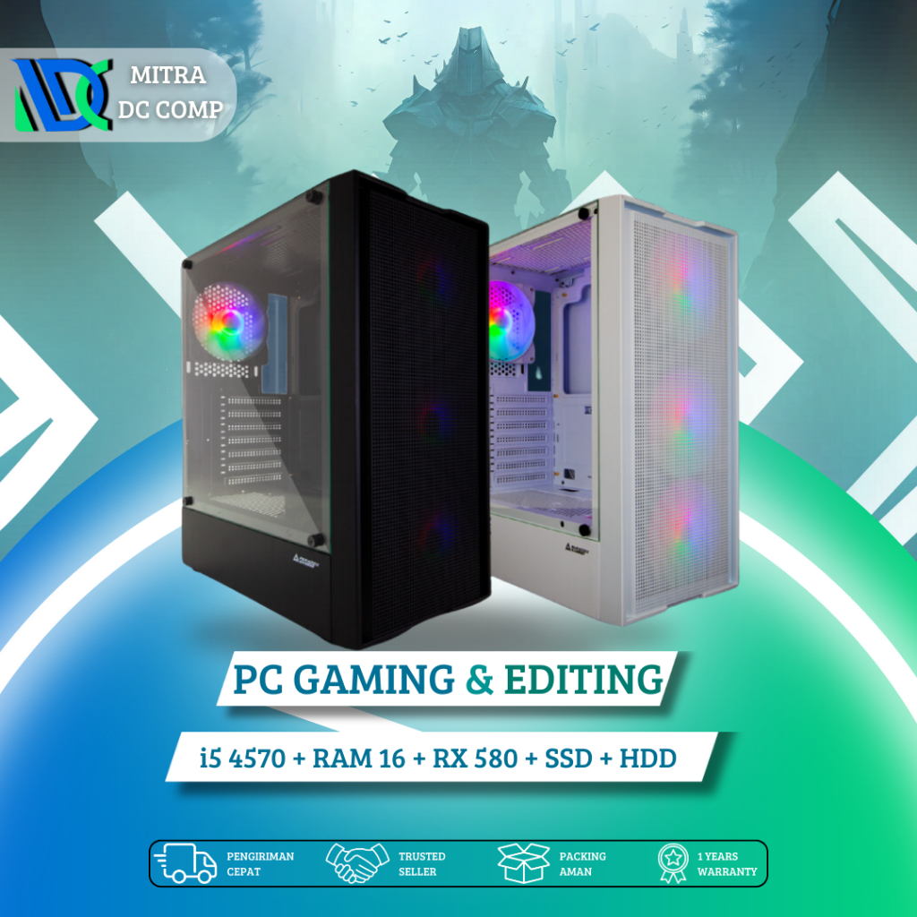 Jual PC Rakitan Gaming, Editing, Intel core i5 12400F RTX 4060 8gb Siap pakai | Shopee Indonesia