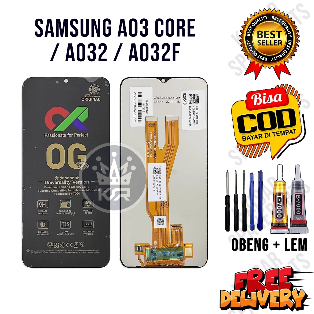 Jual Lcd Touchscreen SAMSUNG A03 CORE / A032 / A032F Original OEM Quality Lcd Touchscreen ...