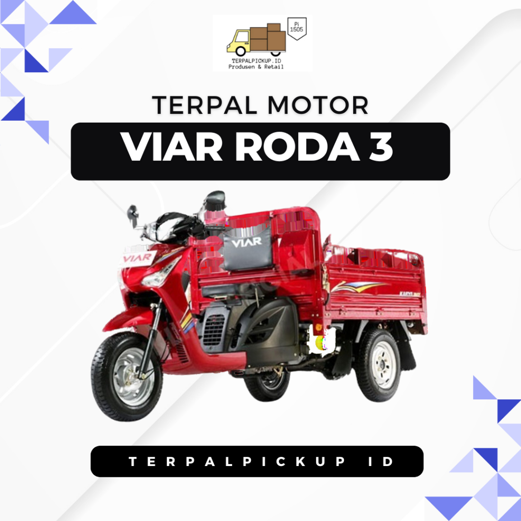 Jual Terpal Motor Roda Tiga VIAR KARYA & TRISEDA | Shopee Indonesia