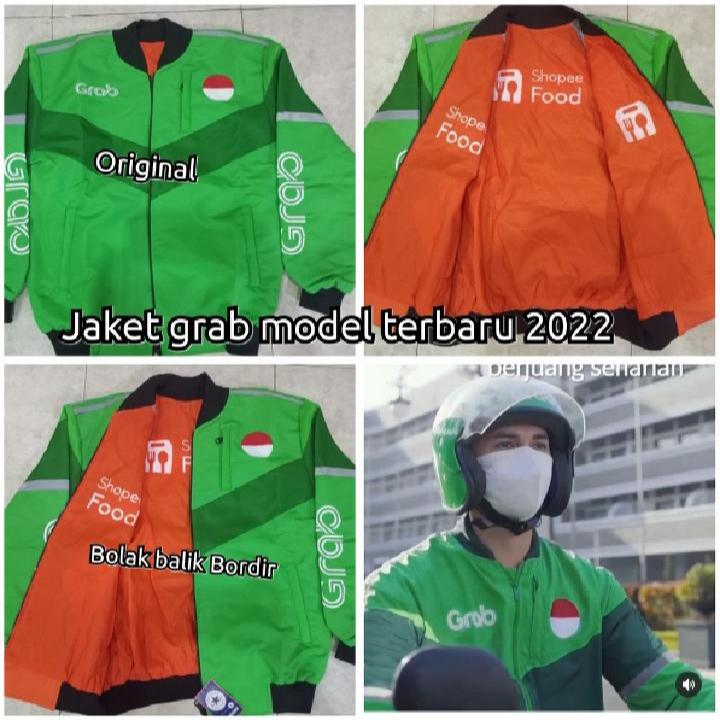 Jual JAKET BOMBER GRAB SOPI | Shopee Indonesia