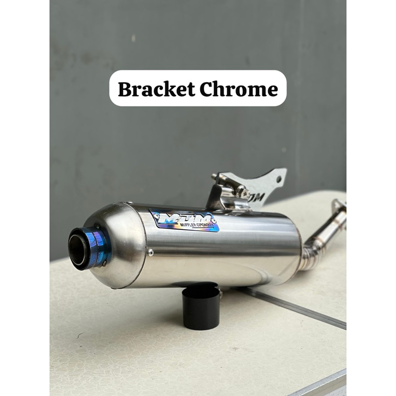 Jual Knalpot MDM Cipondoh Stainless Blue YAMAHA MIO FINO Pengabdi Spuki ...