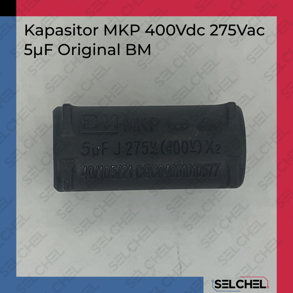 Jual Kapasitor MKP BM original 5 mikro 5uF high voltage | Shopee Indonesia