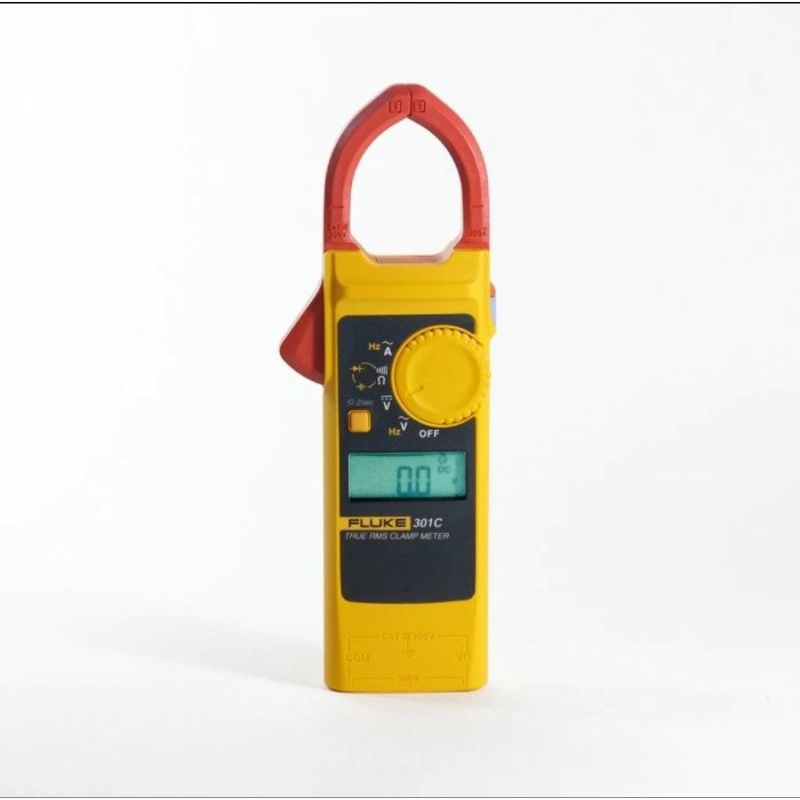 Jual Digital Clamp Meter Fluke 301C 1000A AC TrueRMS Test Voltage ...