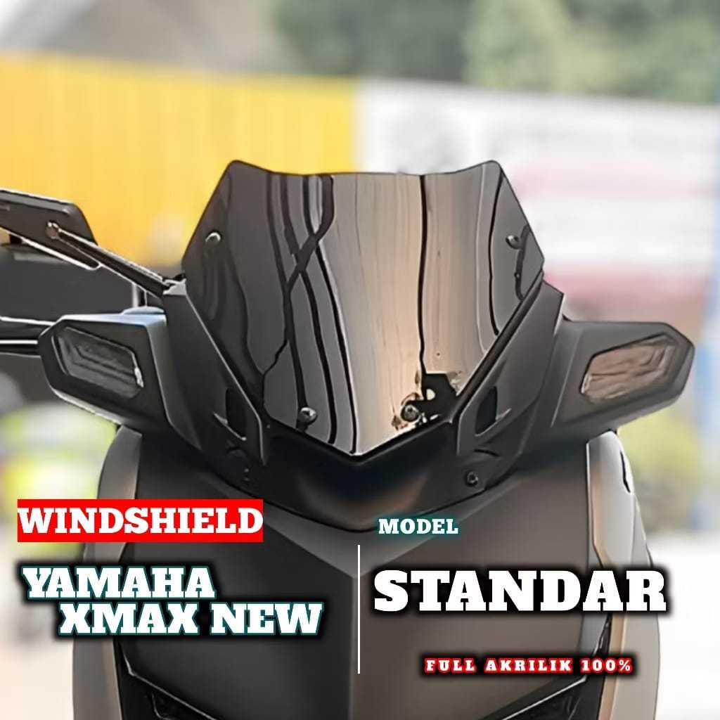 Jual Visor Windshield Yamaha Xmax new 2023 2024 Visor XMAX Connected ...