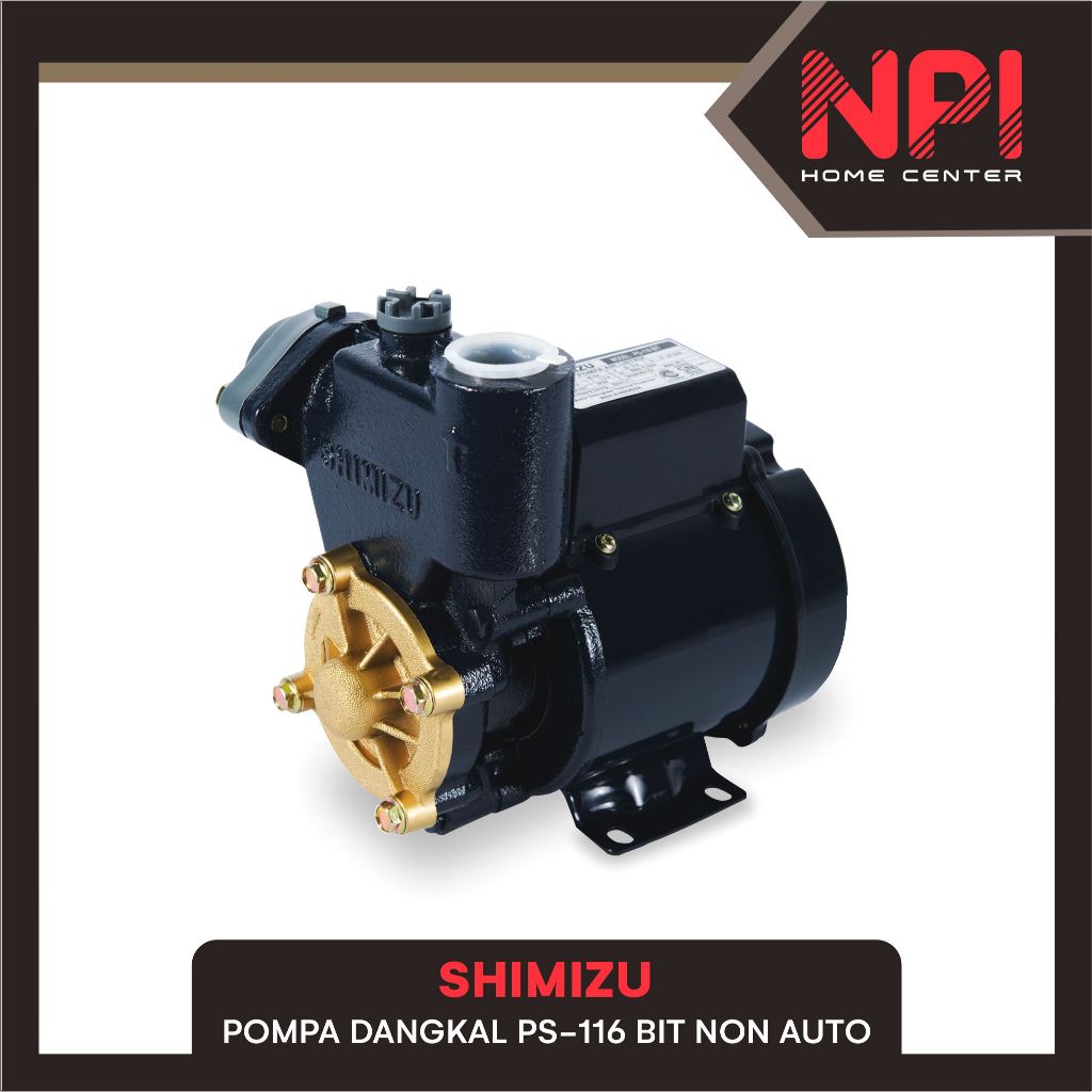 Jual Shimizu - Pompa Air Jet Pump Jetpump Sumur Dangkal Ps 116 Bit Ps116 | Shopee Indonesia