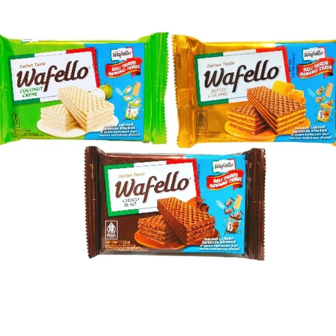 Jual roma wafello 43g - wafello wafer 43gr - wafello wafer | Shopee ...