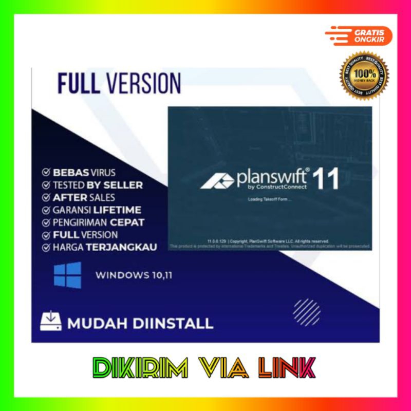 Jual Software Estimasi Konstruksi: PlanSwift Pro 11 [WIN] | Shopee Indonesia