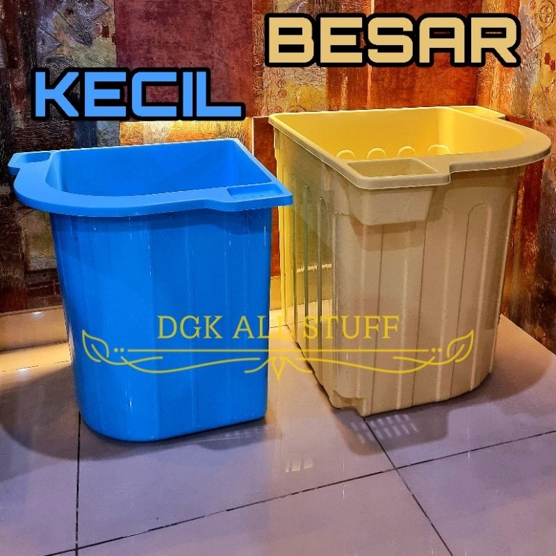 Jual Bak Air Mandi Sudut Oval Kamar Mandi PVC Plastik Warna Tempat ...