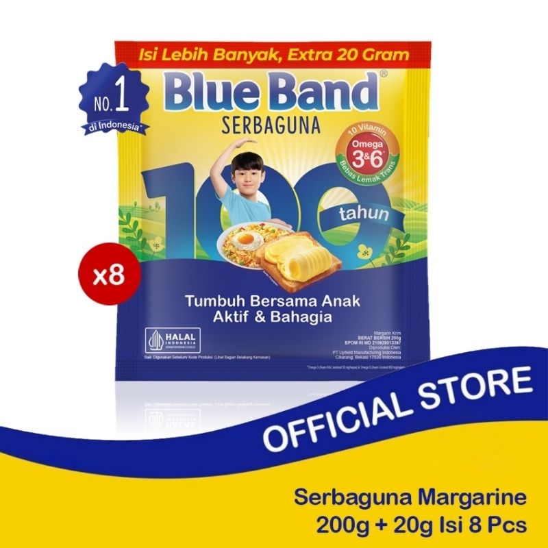 Jual Mentega Blue Band Serbaguna 200g | Shopee Indonesia