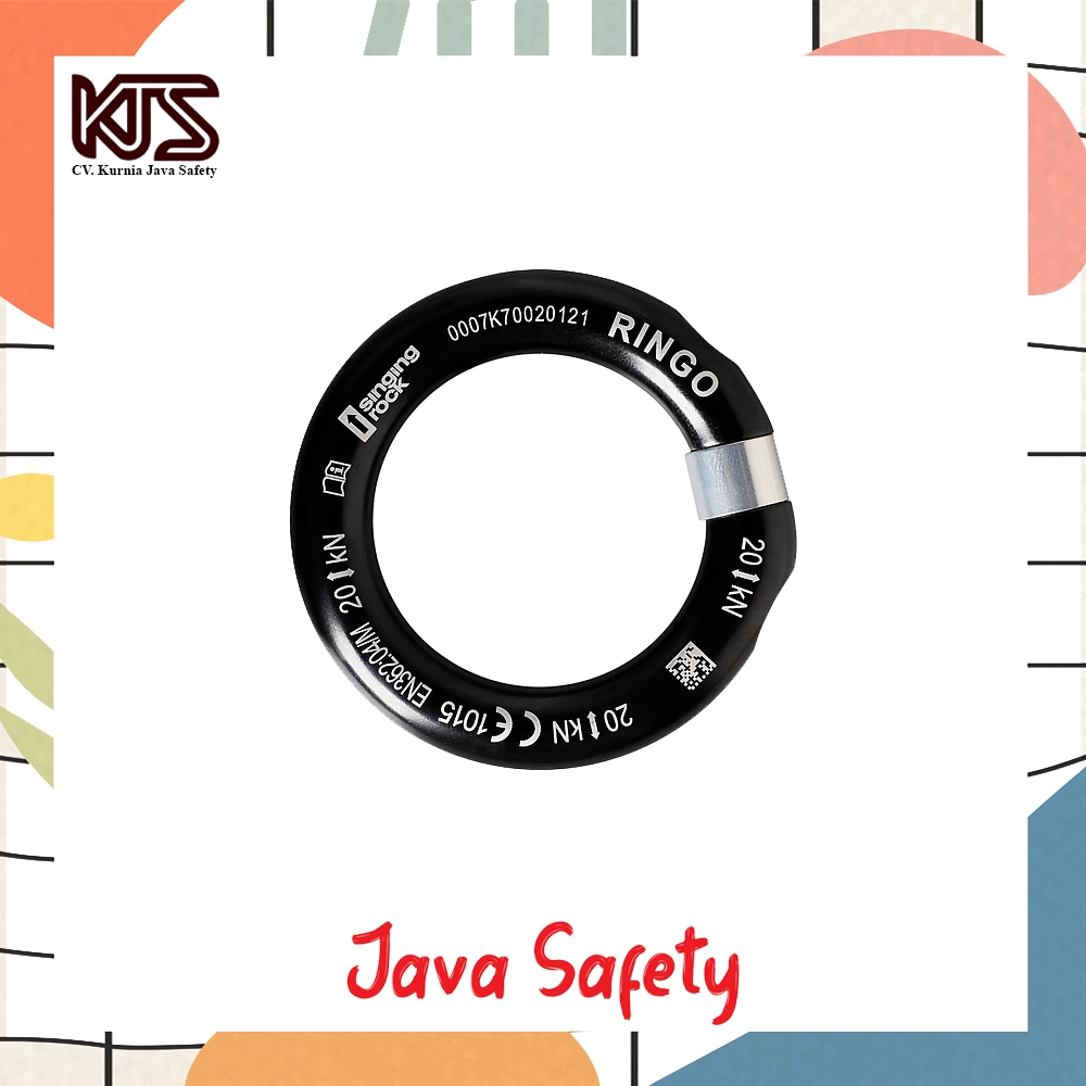Jual Singing Rock Ringo | Multidirectional gated ring | Carabinner ...