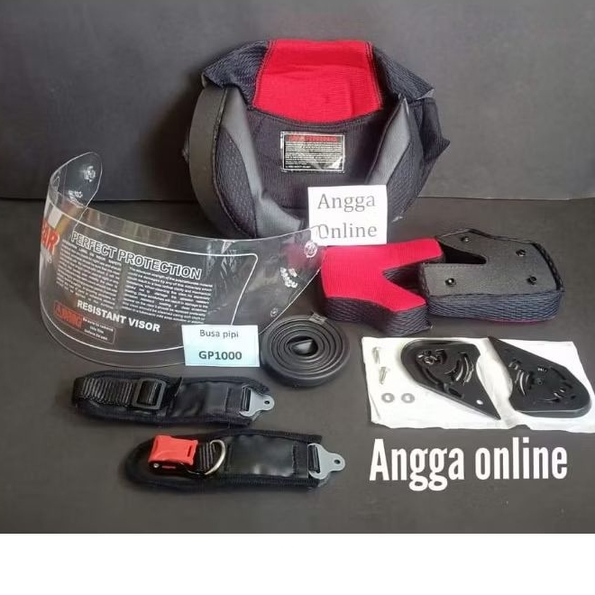 Jual PAKET NHK GP1000, NHK GP 1000, Busa Helm + kaca helm GP1000, NHK ...