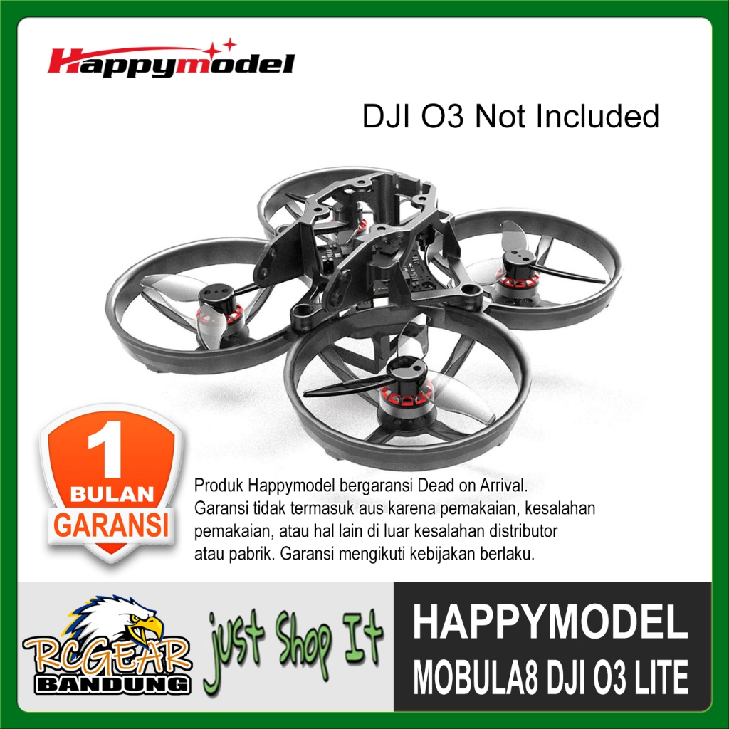 Jual Happymodel Mobula8 DJI O3 Lite HD Digital 2S 85MM F405 ELRS 12A ...