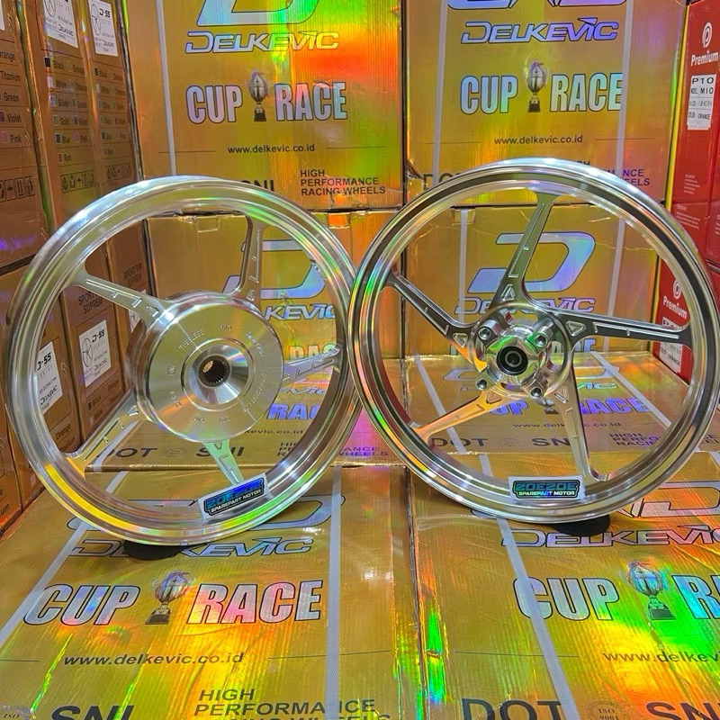 Jual VELG DELKEVIC MOZ 5 STAR ORIGINAL MOTOR VARIO 125 VARIO 150 UK 160 ...